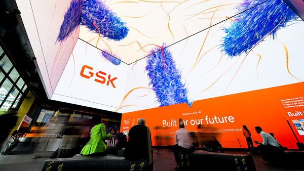 Creating an incredible immersive experience to launch new GSK HQ
