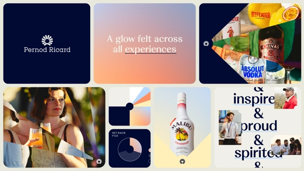Injecting warmth and connection into Pernod Ricard’s visual identity